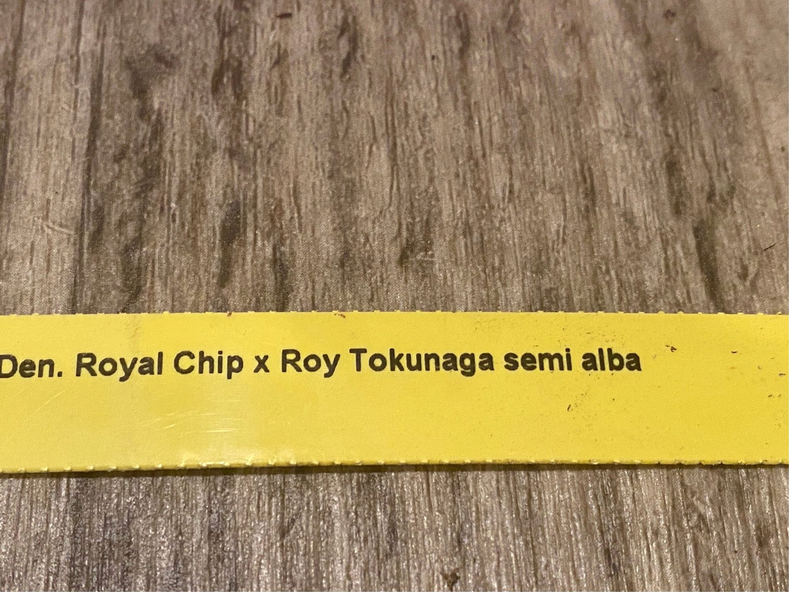 5 Spikes! Dendrobium Royal Chip x Roy Tokunaga semi alba (Rare Pink ...
